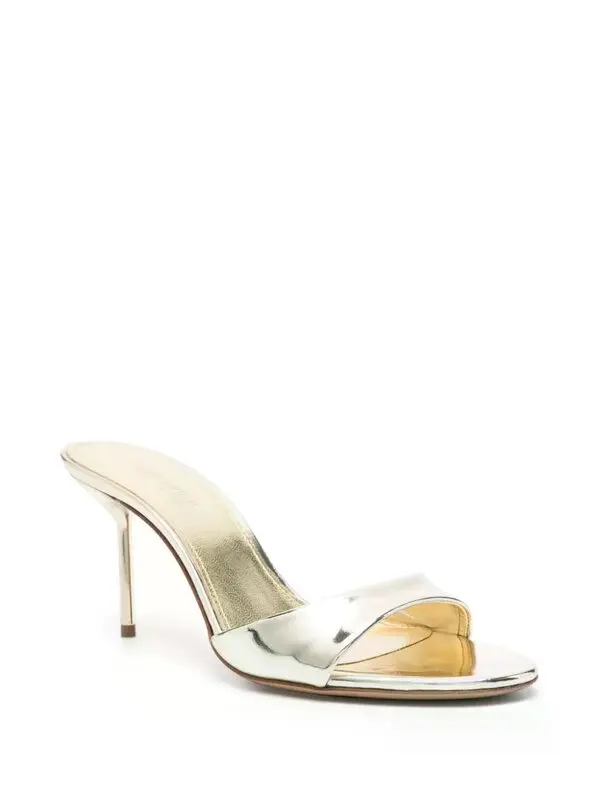Paris Texas Lidia Metallic Sandals - Gold