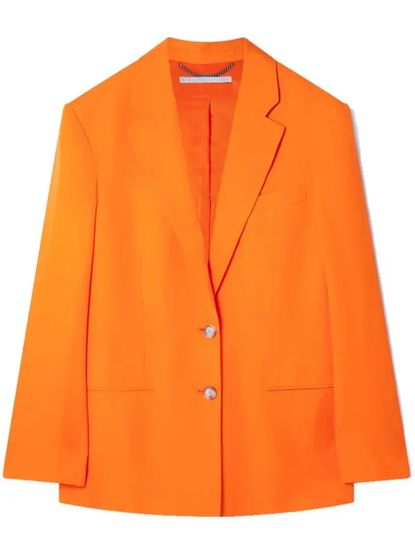 Stella McCartney Single-breasted Blazer - Orange