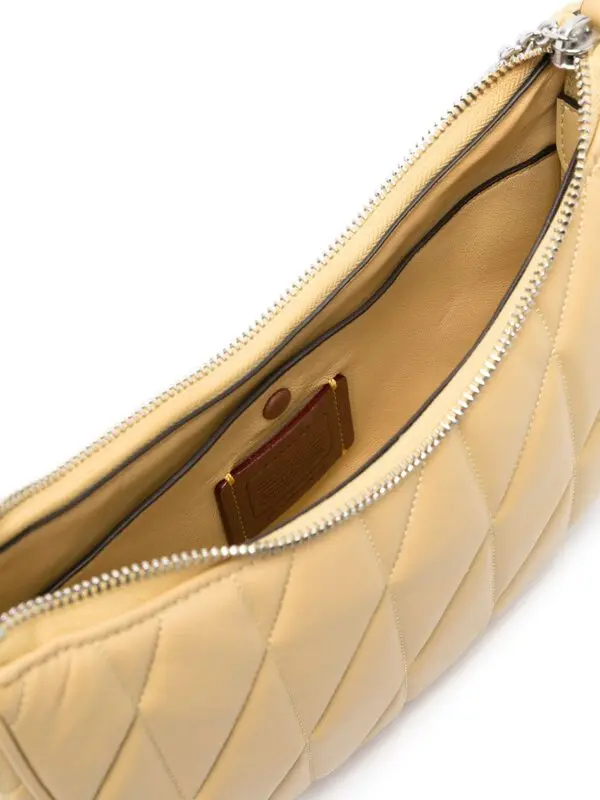 COACH Mira Quilted-leather Shoulder Bag - Yellow