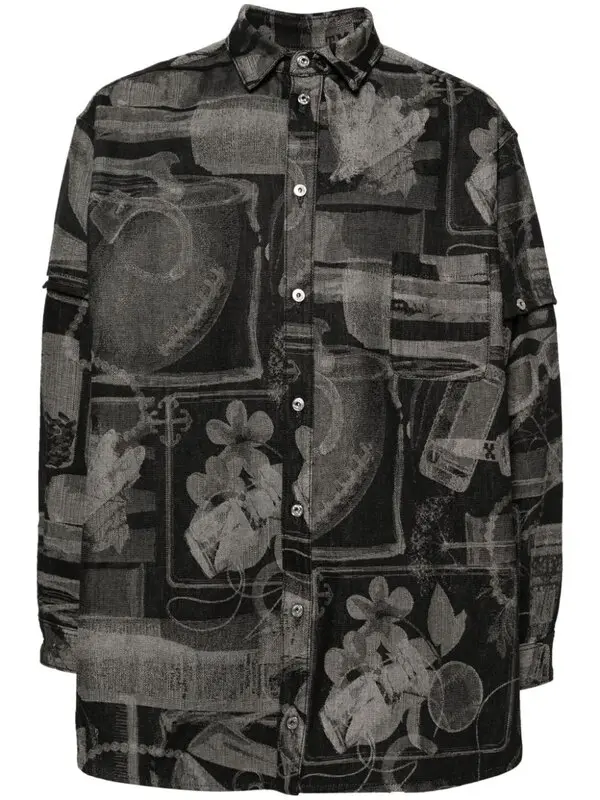 Off-White Xray Detachable-sleeves Shirt