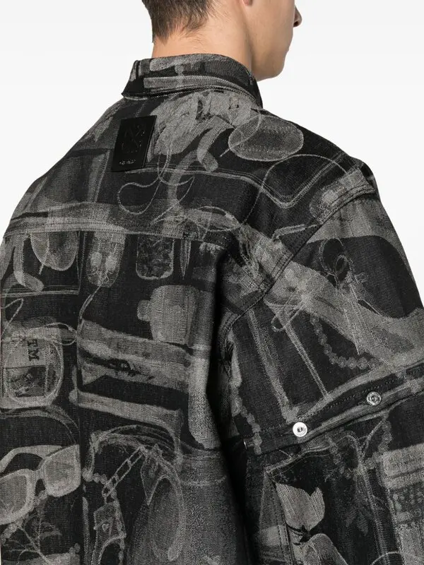 Off-White Xray Detachable-sleeves Shirt