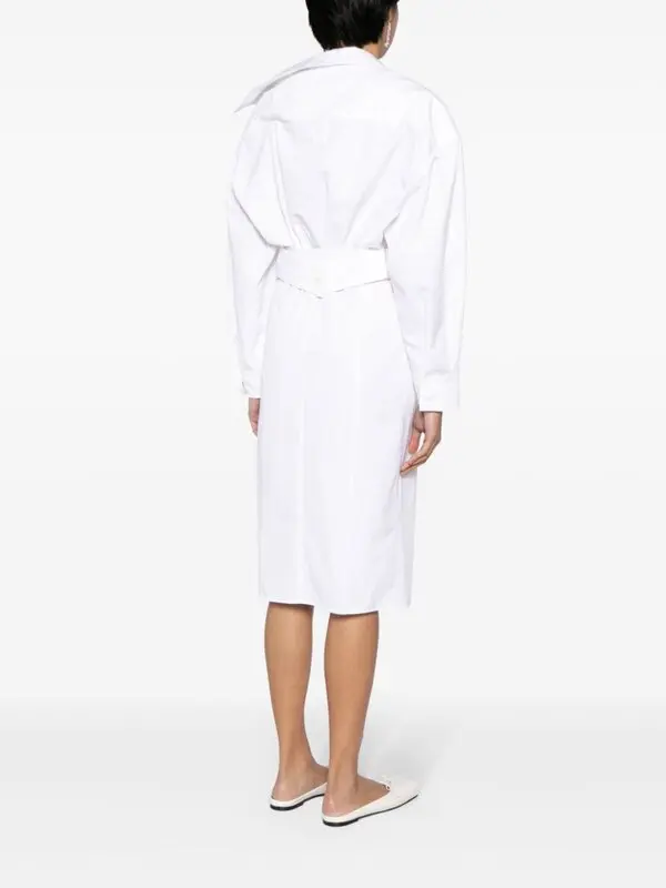 Jacquemus La Robe Chemise Dress - White