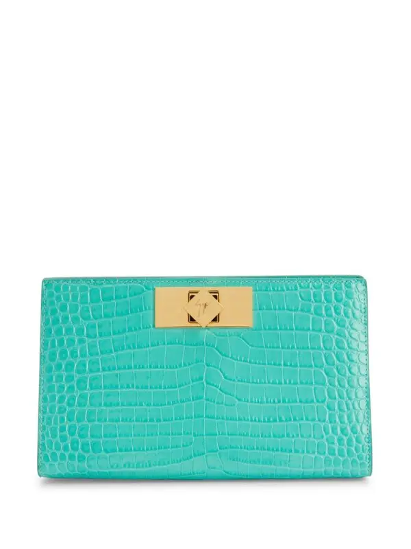 GIUSEPPE ZANOTTI Annhita Leather Clutch