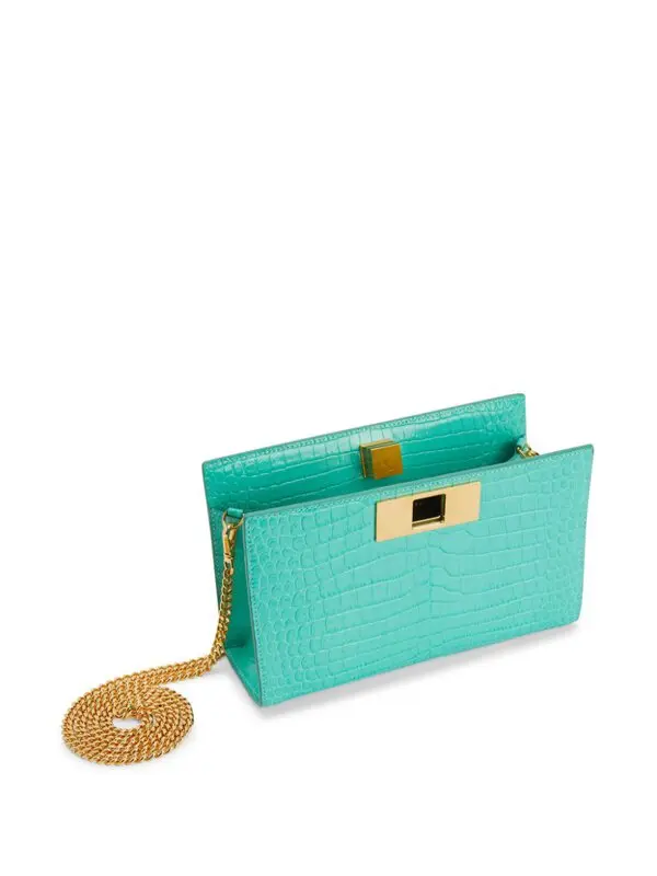 GIUSEPPE ZANOTTI Annhita Leather Clutch