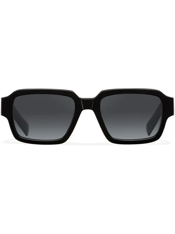Prada Rectangle-frame Sunglasses - Black