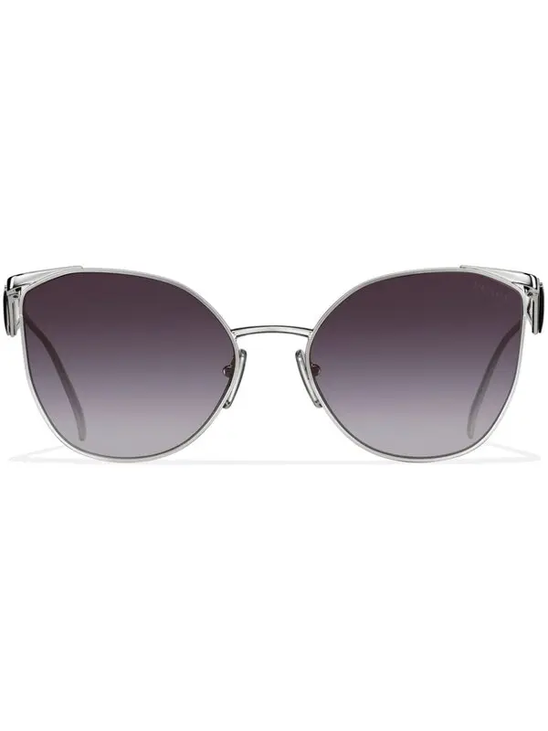 Prada Triangle-logo Cat-eye Sunglasses