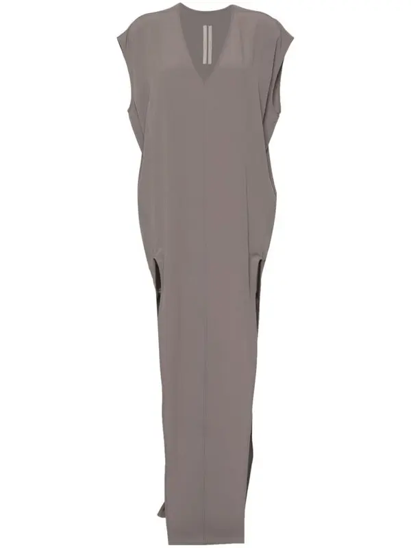 Rick Owens V-neck Maxi Dress