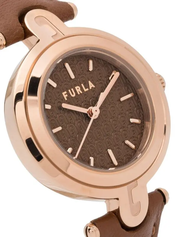 Furla Arch-bar 28mm Watch - Brown