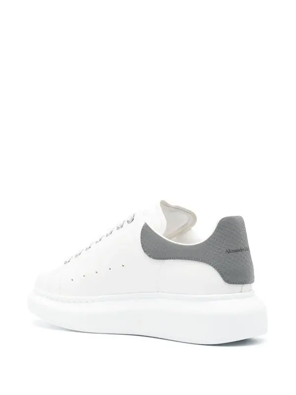 Alexander McQueen Leather Sneakers - White