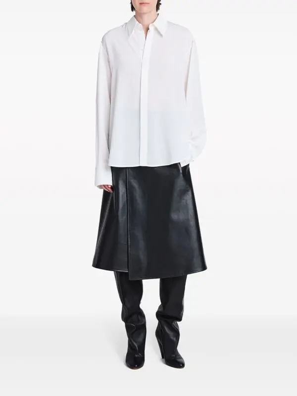 Proenza Schouler Maya Textured Shirt