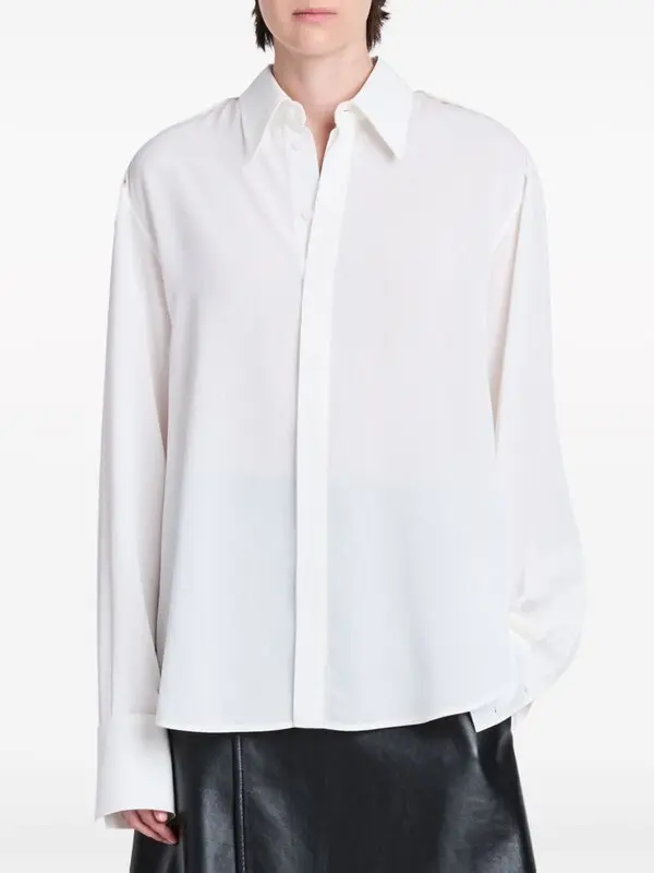 Proenza Schouler Maya Textured Shirt