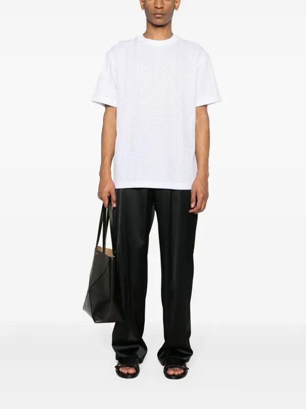 Missoni Zigzag-weave Knitted T-shirt