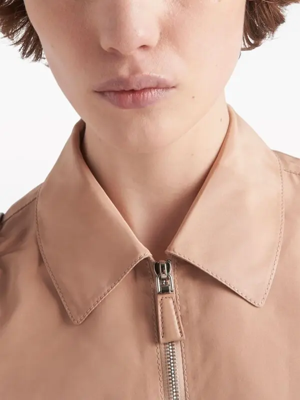 Prada Belted-waist Midi Dress