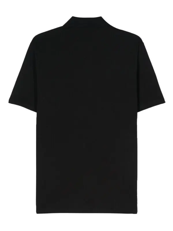 Just Cavalli Leopard-print Logo-detail Polo Shirt
