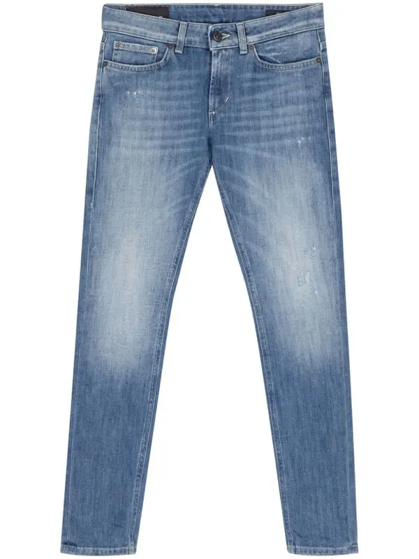 DONDUP Monroe Low-rise Skinny Jeans - Blue
