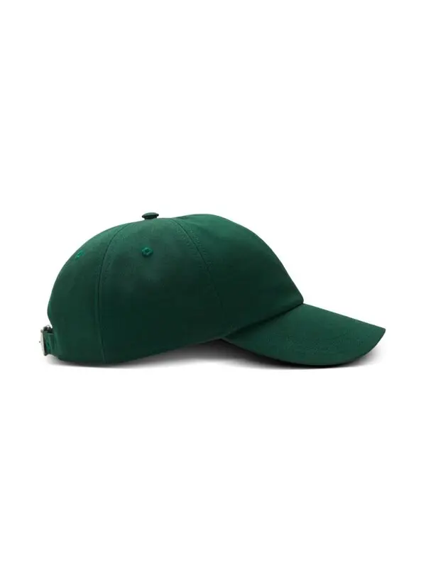 Burberry Equestrian Knight Cotton Cap - Green