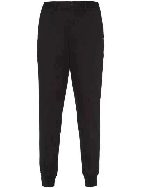 Prada Tapered Wool Trousers