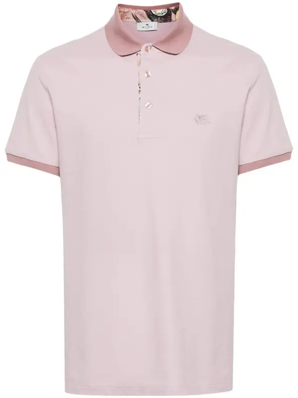 Etro Pegaso Cotton Polo Shirt