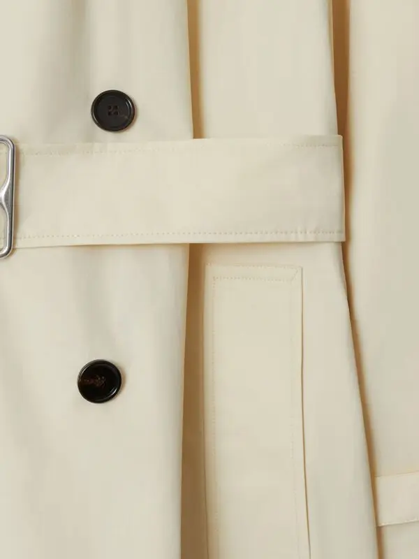 Burberry Short Belted Trench Coat