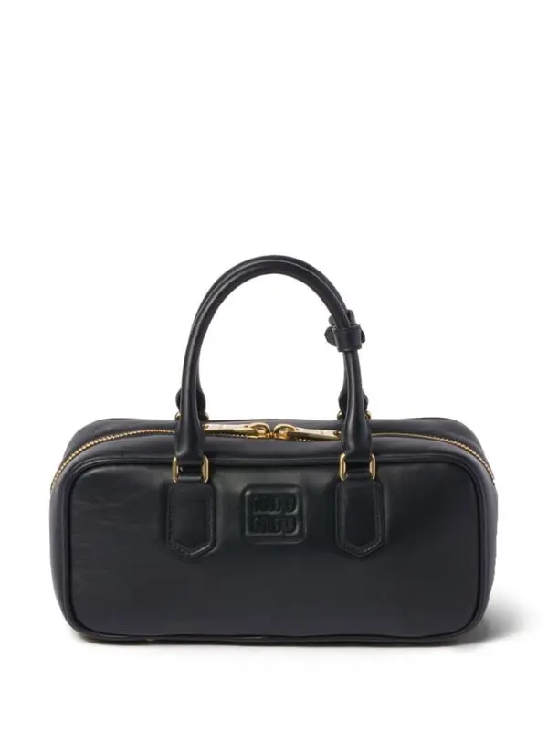 Miu Miu Mini Arcadie Tote Bag - Black