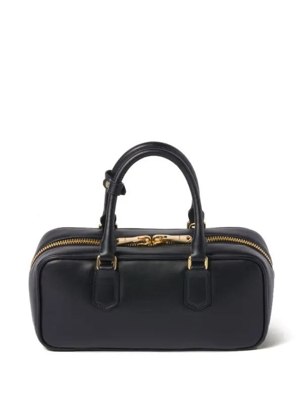 Miu Miu Mini Arcadie Tote Bag - Black