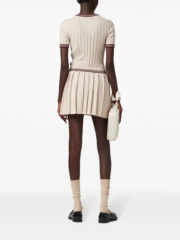 Miu Miu Logo-appliqué Cashmere Top