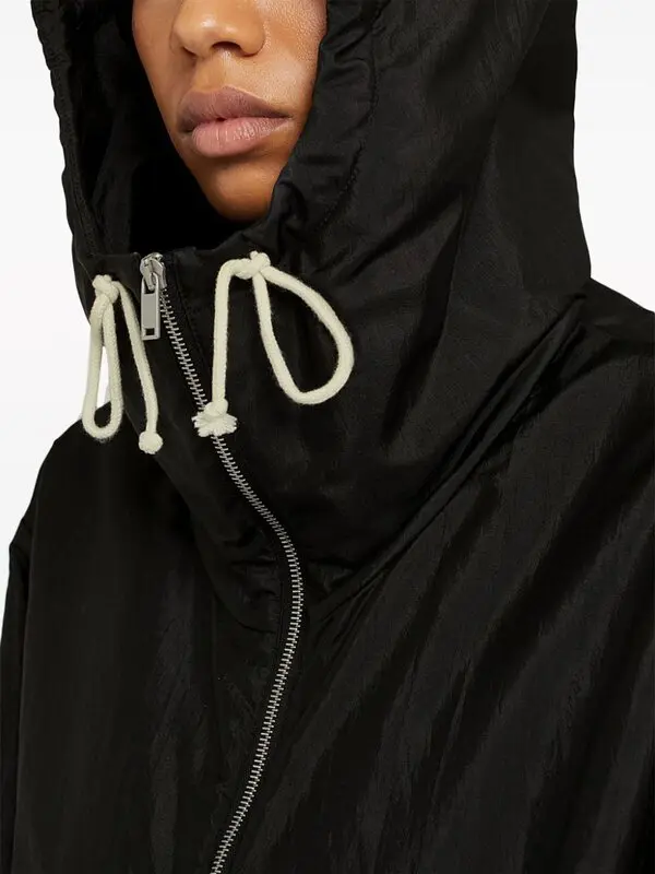 JIL SANDER Zip-up Hooded Jacket