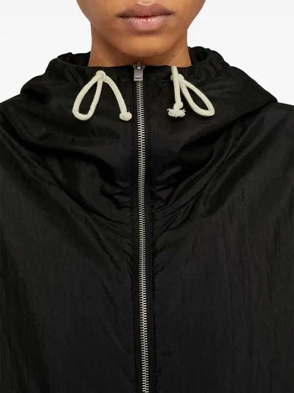 JIL SANDER Zip-up Hooded Jacket