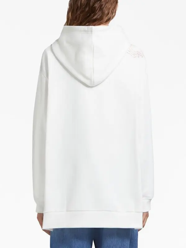 Marni Rose-print Cotton Hoodie