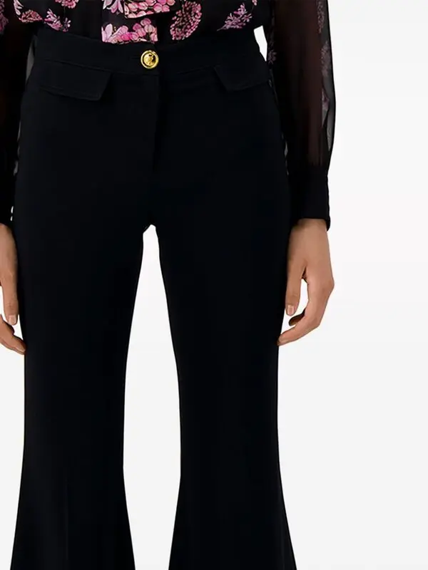 Giambattista Valli Crepe Flared Trousers