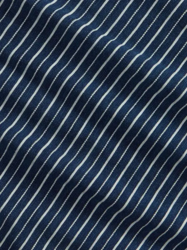 Ralph Lauren Stripe-print Cotton T-shirt - Blue