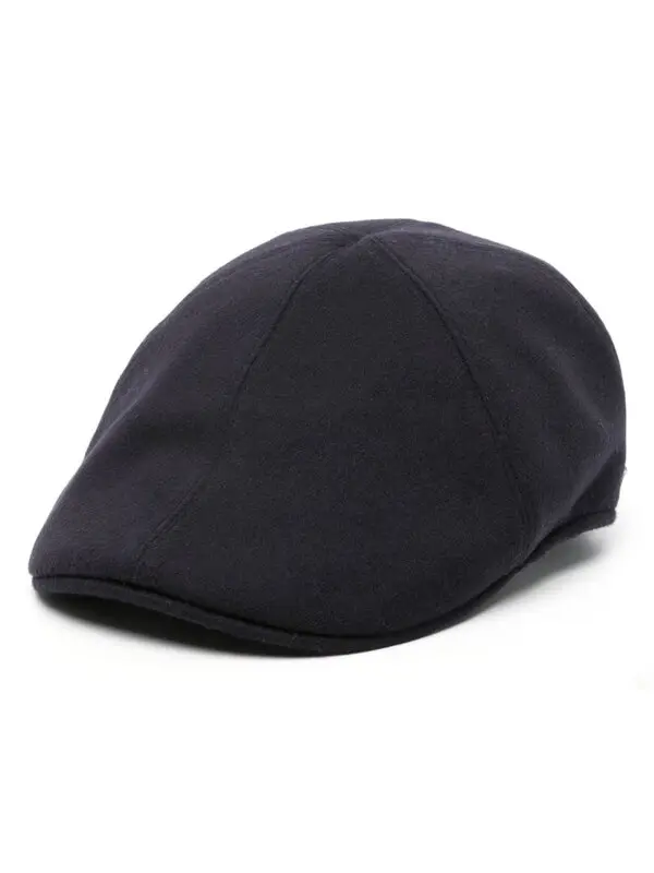 Tagliatore Donald Felted Flat Cap