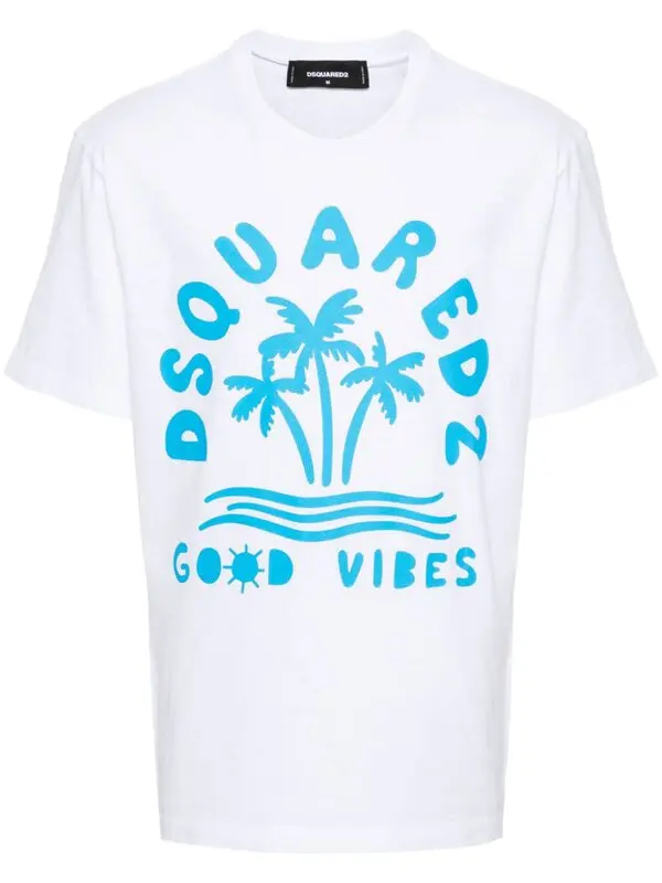 Dsquared2 Logo-print T-shirt - White