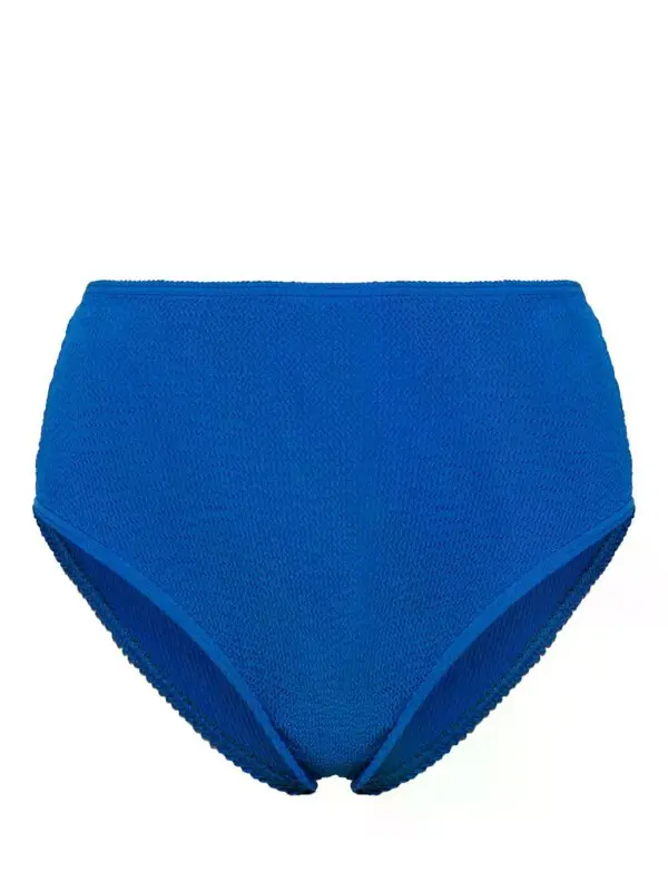Bond Eye Palmer Seersucker Bikini Bottom - Blue
