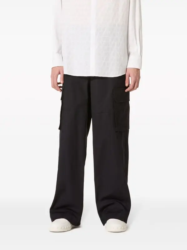 Valentino Garavani Wide-leg Cargo Trousers