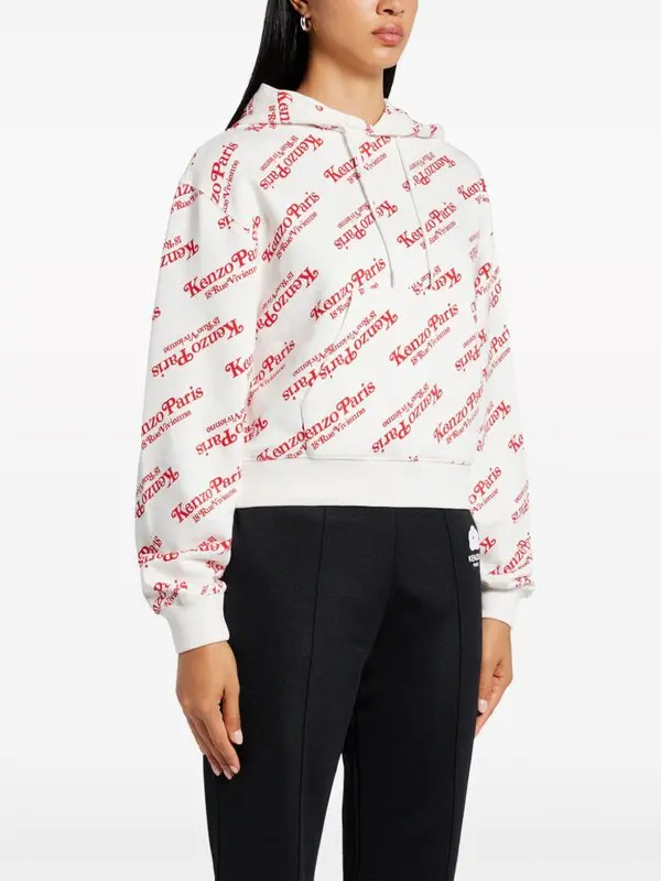 Kenzo X Verdy Logo-print Hoodie