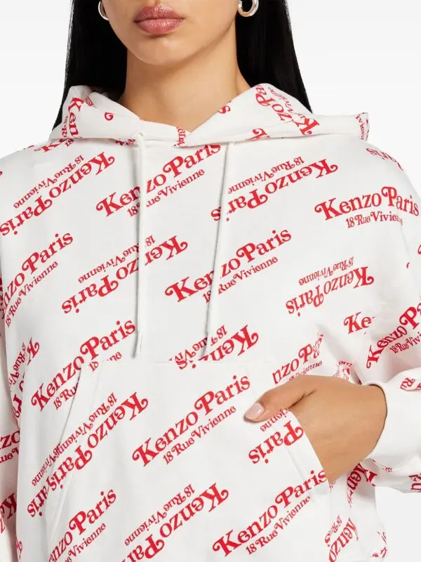 Kenzo X Verdy Logo-print Hoodie