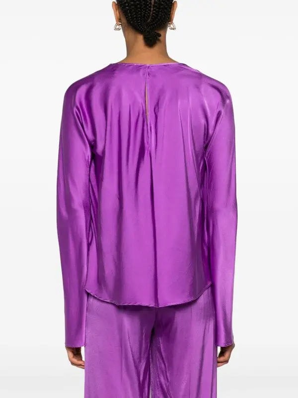 FORTE_FORTE V-neck Blouse