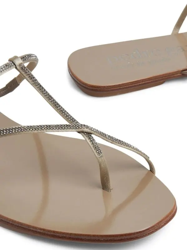 PEDRO GARCIA Crystal-embellished Strap Sandals