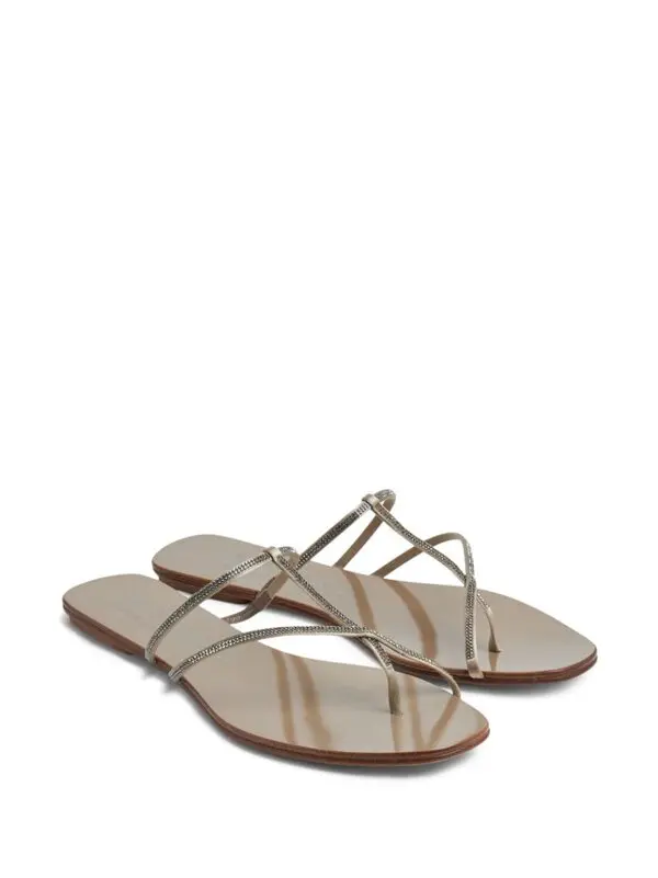 PEDRO GARCIA Crystal-embellished Strap Sandals