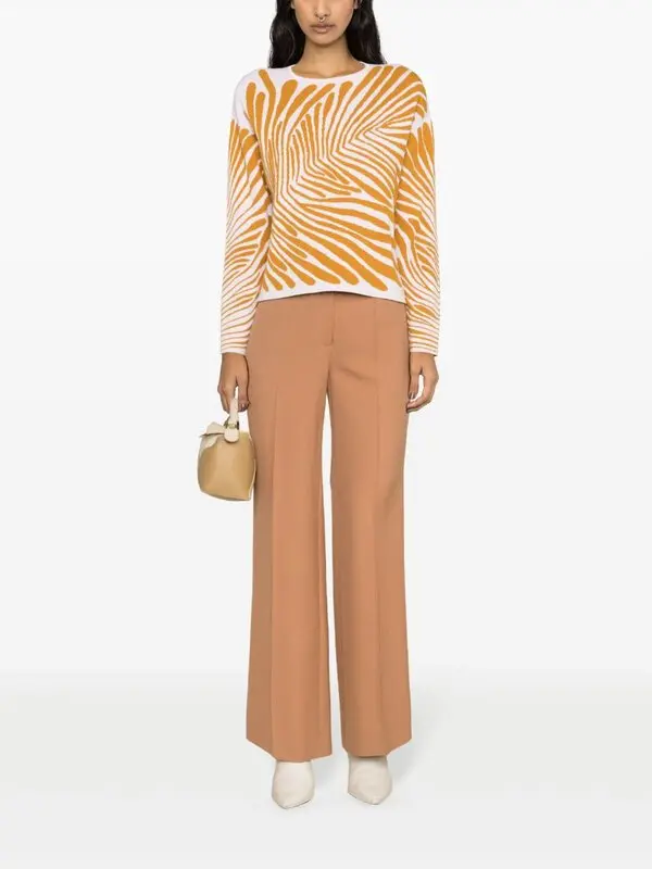 FORTE_FORTE Patterned Jacquard Jumper