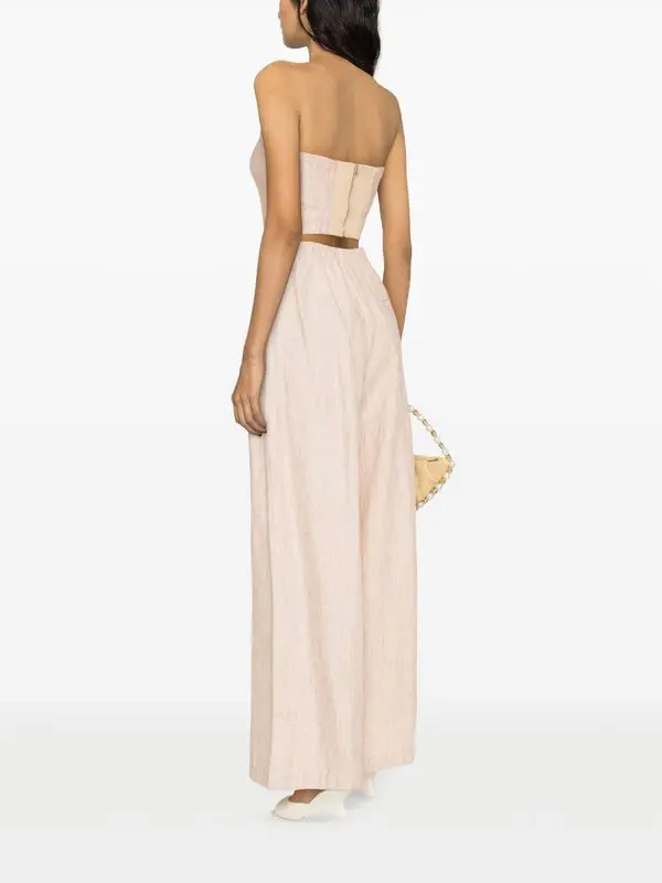 FORTE_FORTE Strapless Bustier Crop Top