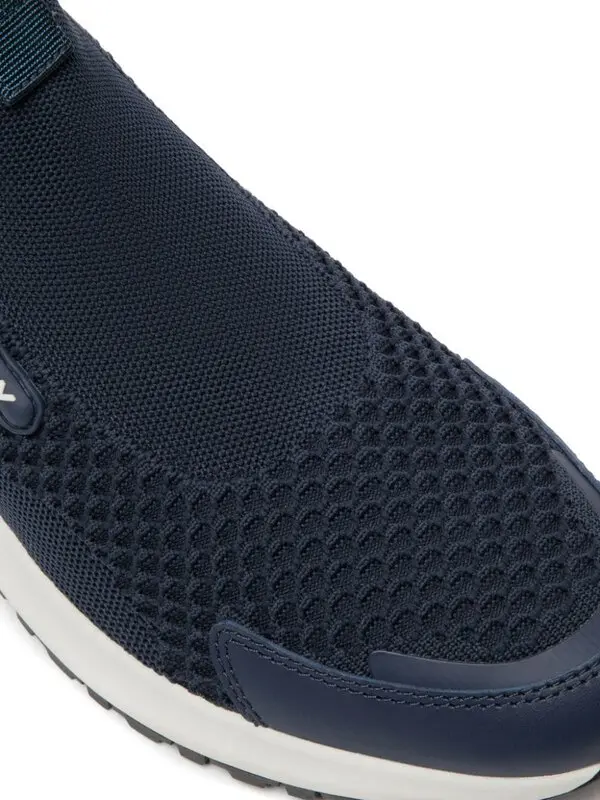 Bally Logo-appliqué Mesh-panelling Sneakers - Blue