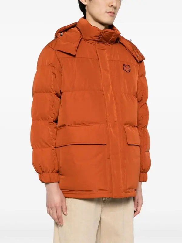 Maison Kitsuné Fox-motif Padded Coat