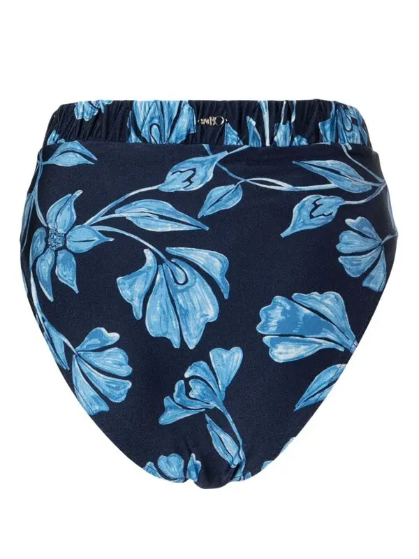 PatBO Nightflower Floral-print Bikini Briefs