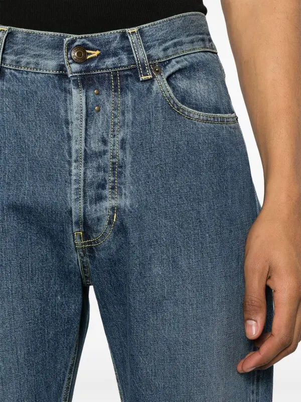 Alexander McQueen Turn-up Straight-leg Jeans