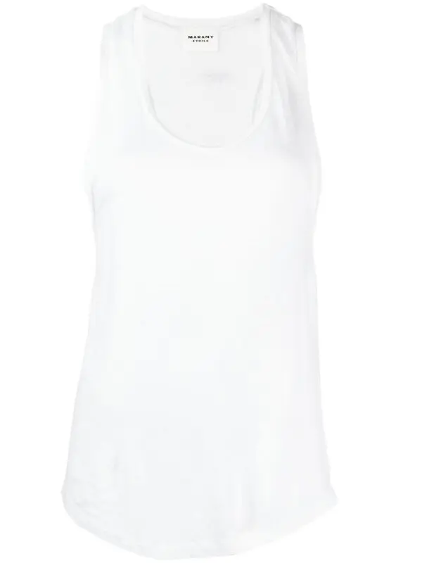 MARANT ETOILE Arielle Linen Tank Top