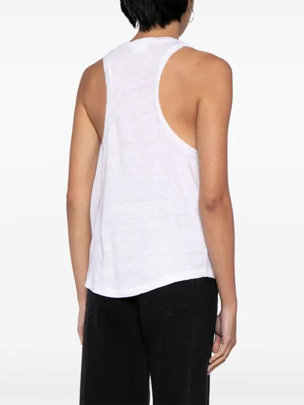 MARANT ETOILE Arielle Linen Tank Top
