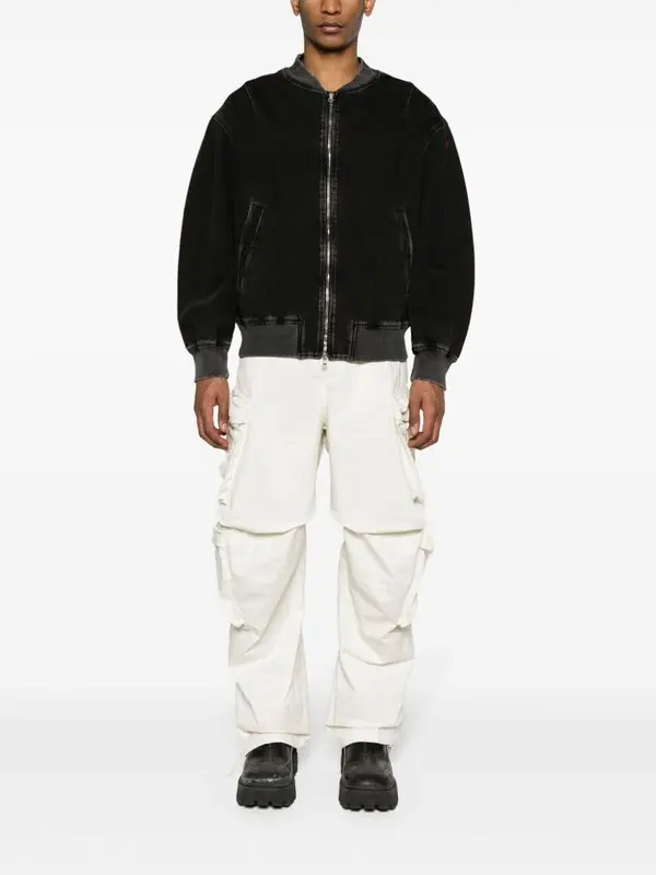 DIESEL® D-vinz Denim Bomber Jacket