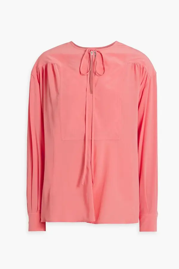Victoria Beckham Silk Crepe De Chine Blouse